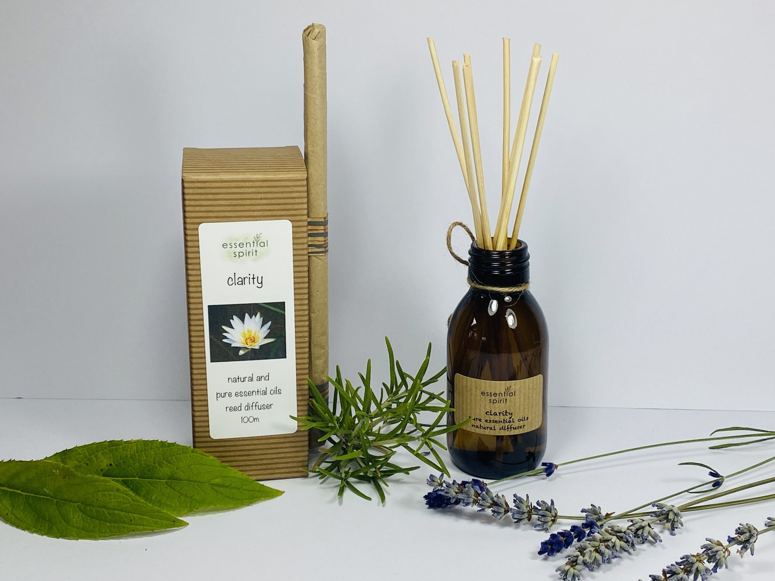 Clarity Reed Diffuser (vegan) – Essential Spirit